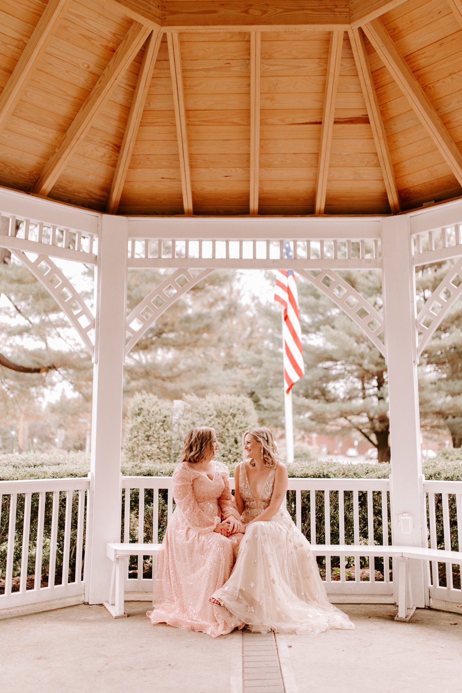 Heather + Jess | Rosy, Cozy Intimate Wedding | karamccurdy.com