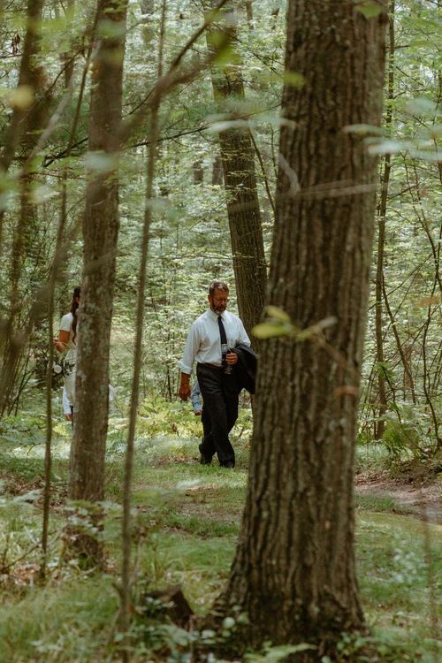 Northern Michigan Forest Wedding - Aliscia Marie Photography