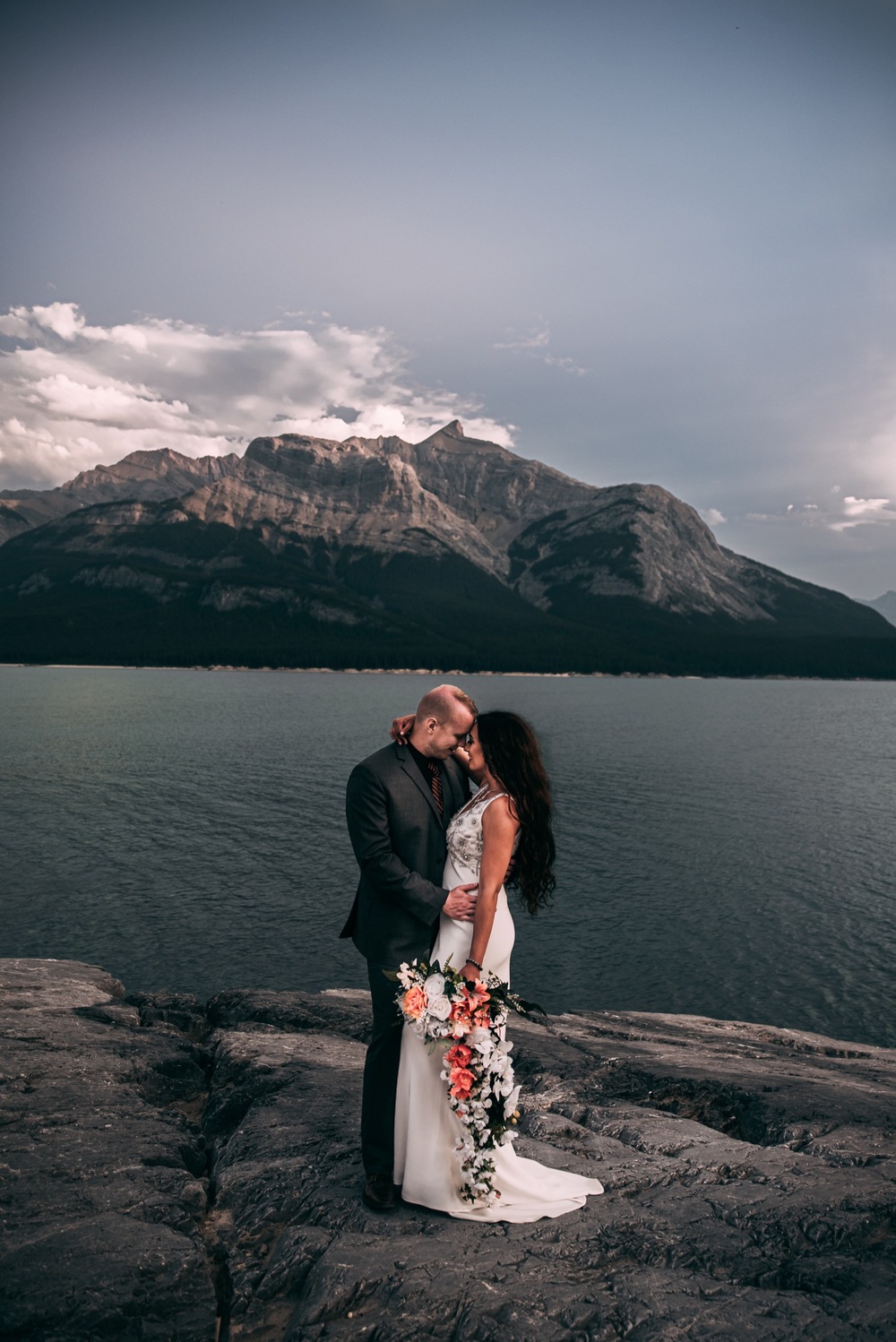 Abraham Lake Wedding