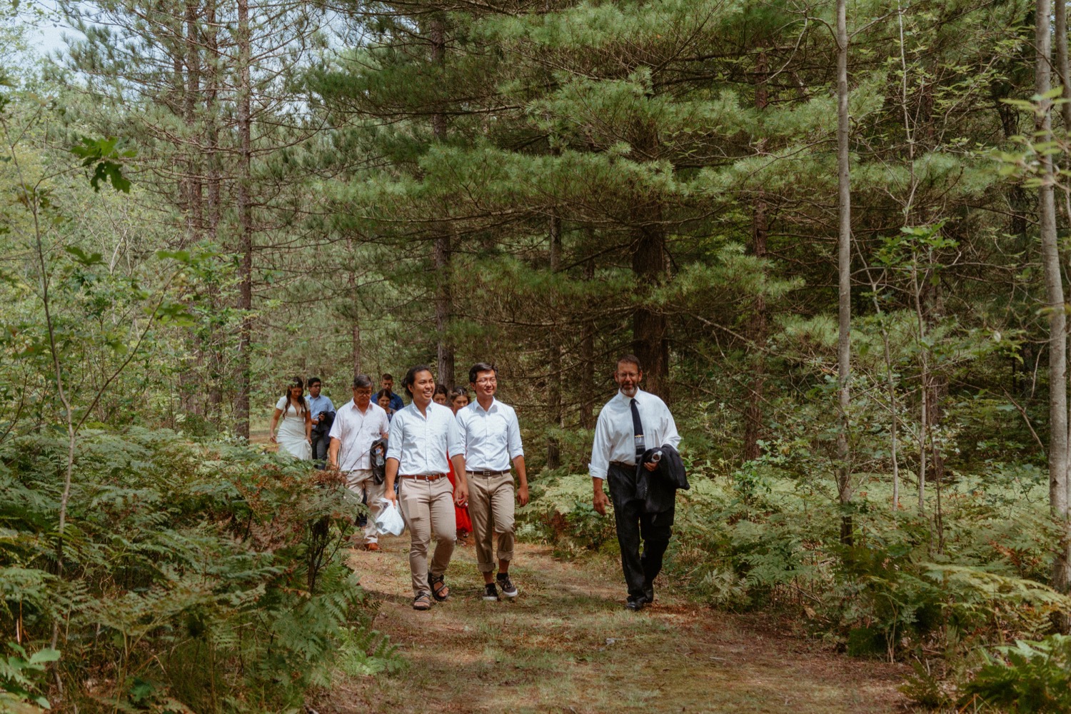 Northern Michigan Forest Wedding - Aliscia Marie Photography