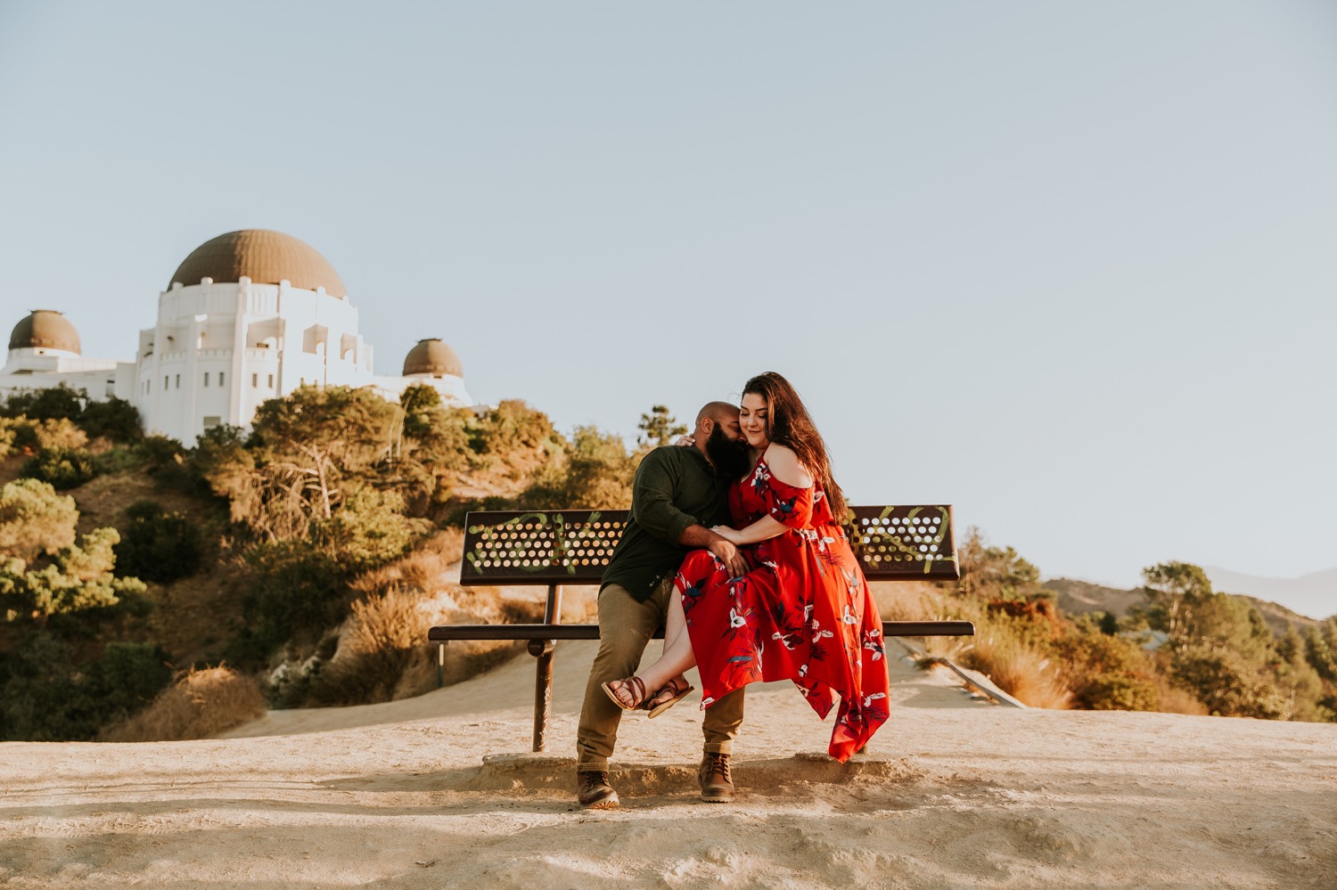 Griffith Observatory Couple Session - Magaly Barajas