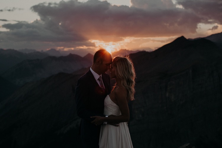 Ha Ling Peak Wedding