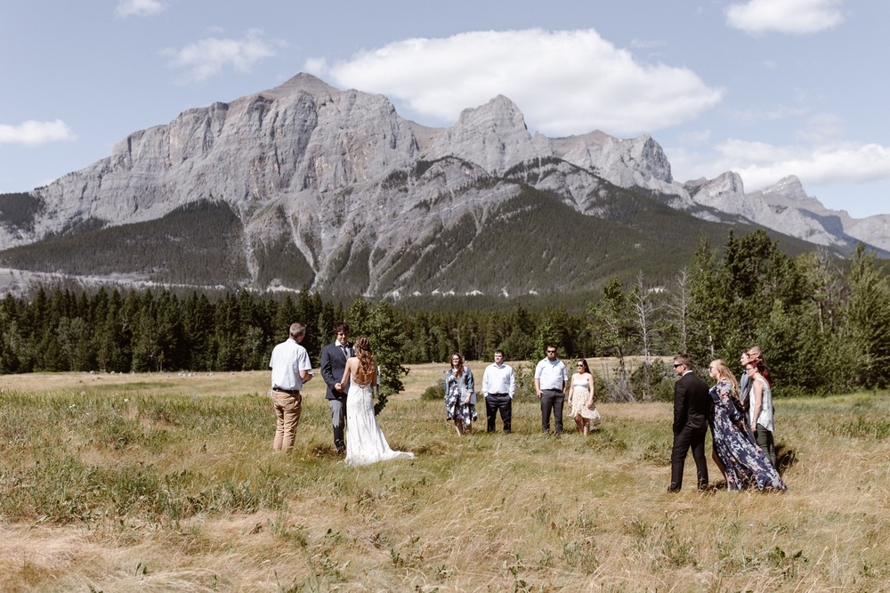 Quarry Lake Park Wedding Quarry Lake Elopement | Canmore, AB