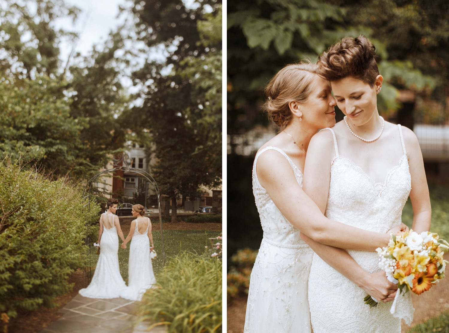 LGBT wedding photographers DC - District of Columbia Lesbian Wedding