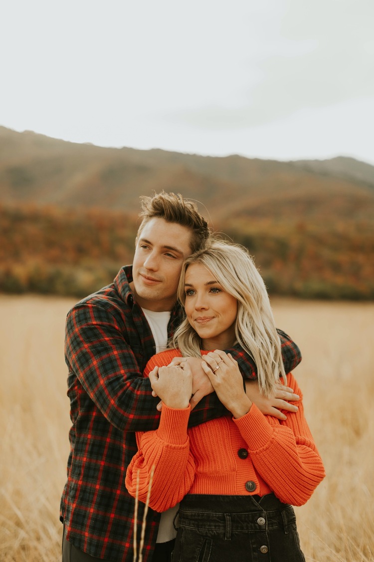 Provo Canyon Couples Shoot | Raegan + Tyler | ashleymeaganphotography.com
