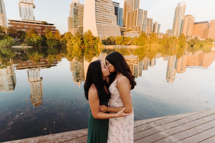 Downtown Austin Texas Engagement • Austin Wedding Photographer | Riley ...