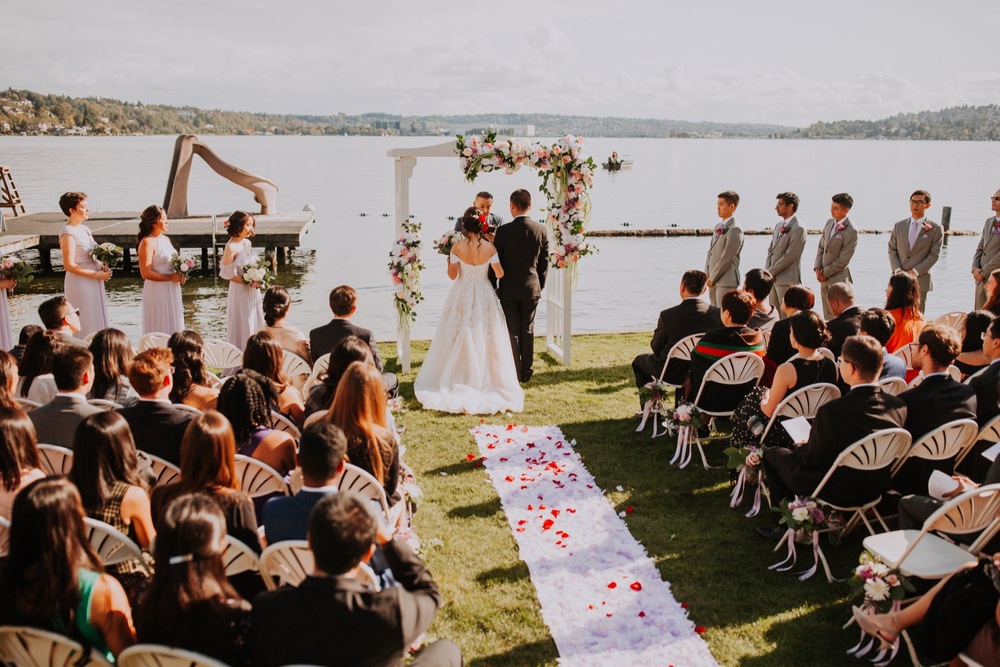 Mercer Island Beach Club Wedding Home | CCMI Wedding