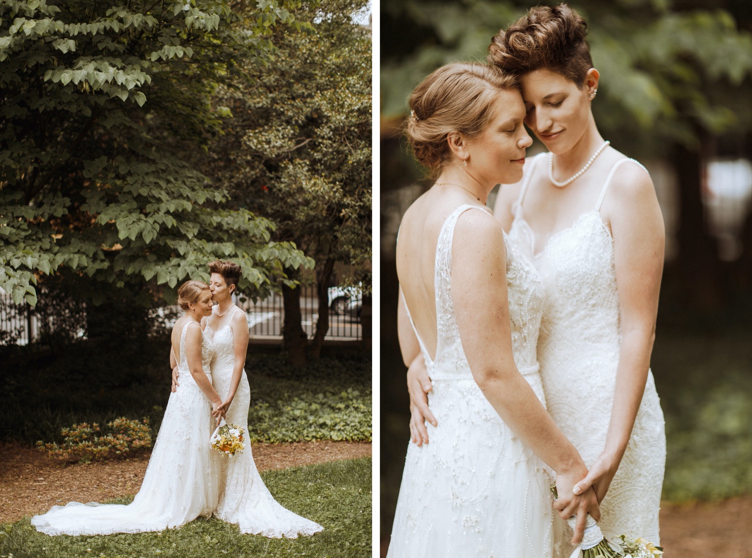LGBT wedding photographers DC - District of Columbia Lesbian Wedding