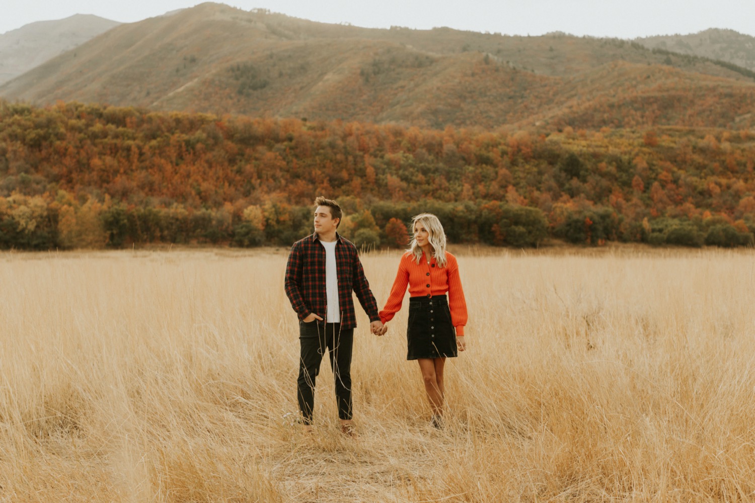 Provo Canyon Couples Shoot | Raegan + Tyler | ashleymeaganphotography.com